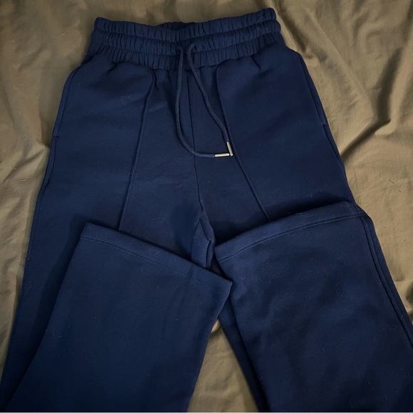 flirtitude | Pants & Jumpsuits | Royal Blue Flare Sweats | Poshmark